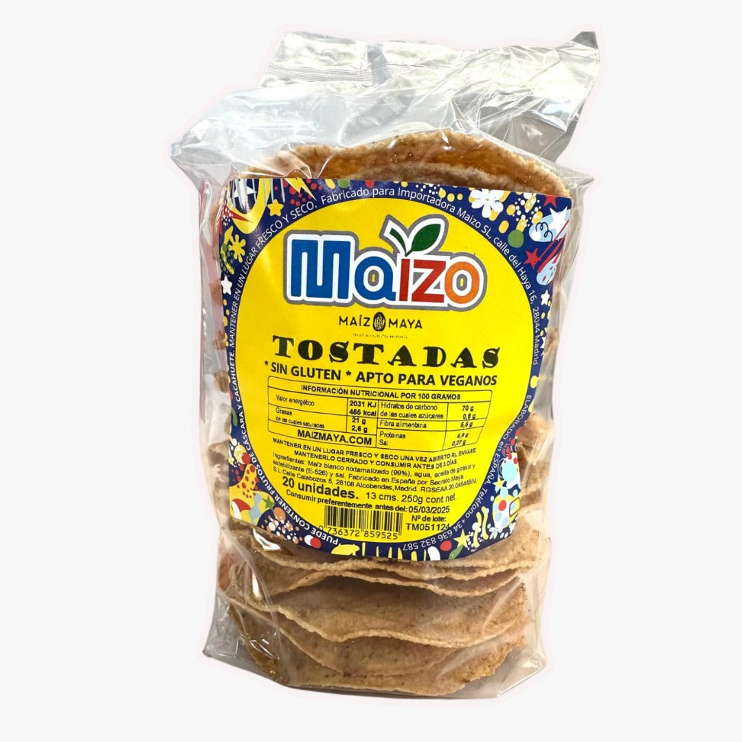 Tostadas De Maiz Maizo 250g – Toko Milobi
