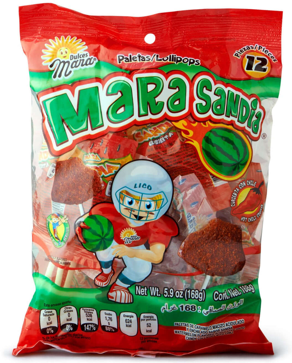 Candy Mara Sandia - Verfrissende Watermeloen Snoepjes! – Toko Milobi