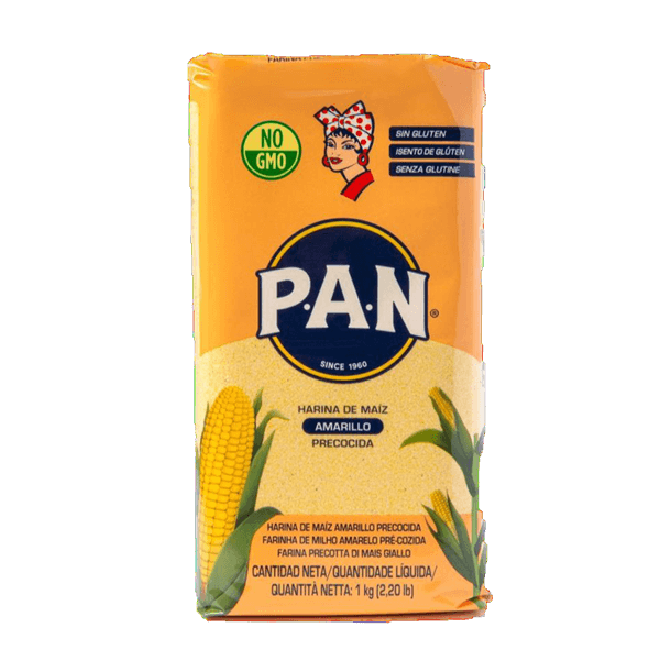Harina Pan Gele Maïsmeel 1kg - Perfect voor Arepas en Tortilla's – Toko ...